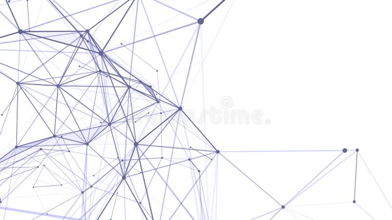 Plexus Lines .Abstract Connect Lines .Molecule Structure and ...