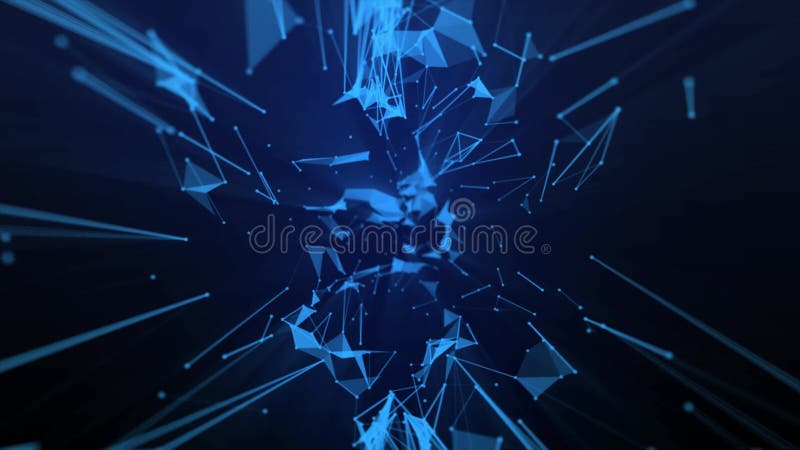 Plexus Loop Background Geometrical Abstraction Background4k Abstract Data Connections