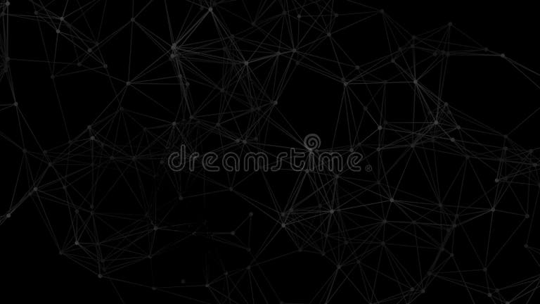 Abstract Geometric Background. Plexus Mesh Backdrop Illustration. Stock ...