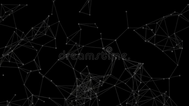 Abstract Geometric Background. Plexus Mesh Backdrop Illustration. Stock ...