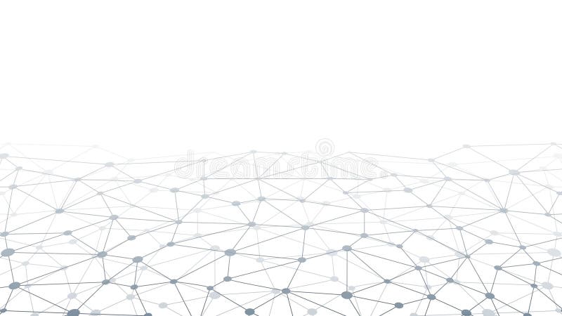 Abstract Geometric Background. Plexus Mesh Backdrop. Vector Stock ...