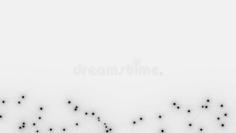 Abstract Geometric White Background. Plexus Mesh Backdrop. Stock ...