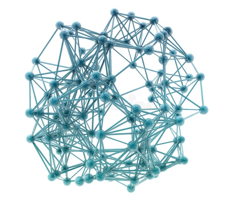 Plexus model stock illustration. Illustration of abstract - 49482999