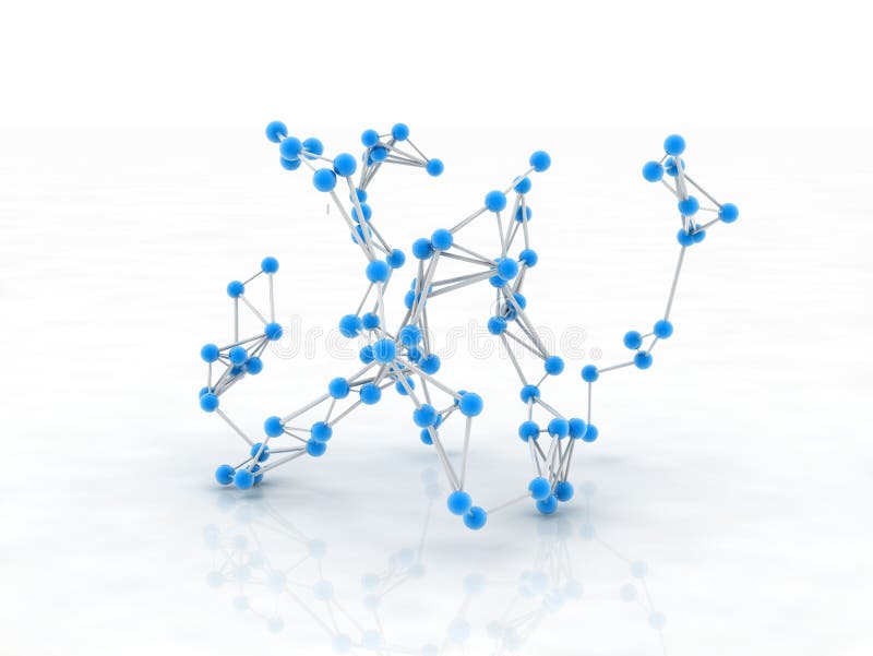 Plexus model stock illustration. Illustration of medical - 47760530