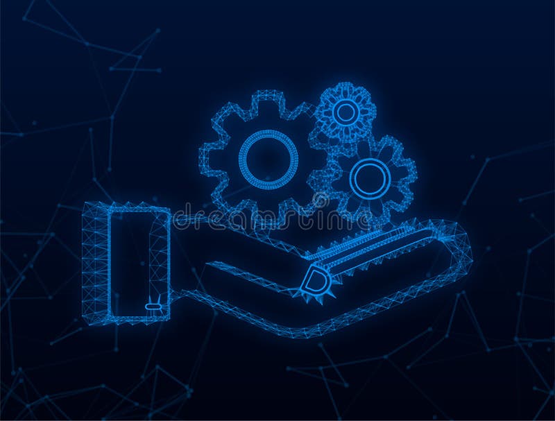 Plexus System Software Update or Upgrade Concept with Hands. Banner New ...