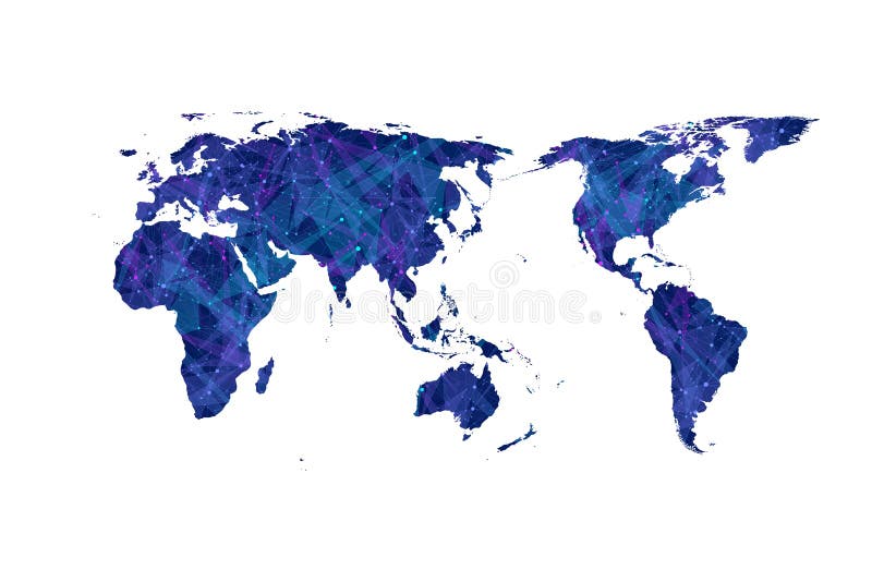 World Map Asia Center