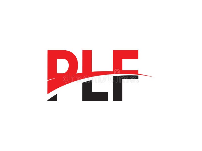 PLF Letter Initial Logo Design Vector Illustration Stock Vector ...