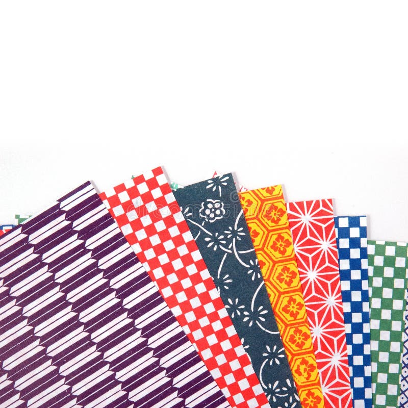 Pliage de papier image stock. Image du culture, pliage - 12859997