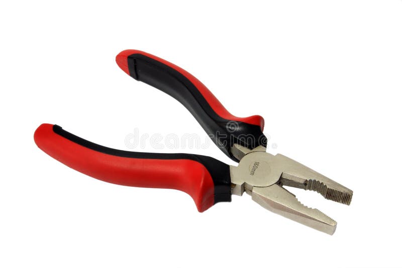 Pliers stock photo. Image of electrical, isolated, electricity - 5364208
