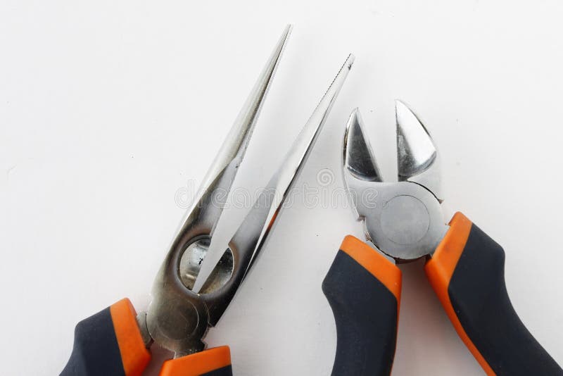 Pliers Hand Tool for General Purpose Stock Image - Image of background ...