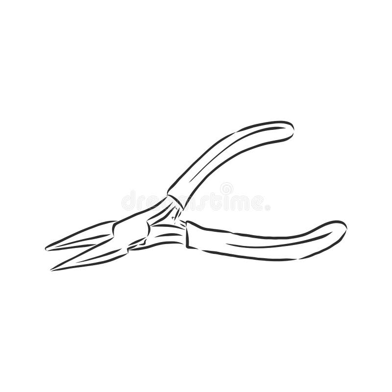 Sketch Pliers Stock Illustrations – 1,007 Sketch Pliers Stock ...