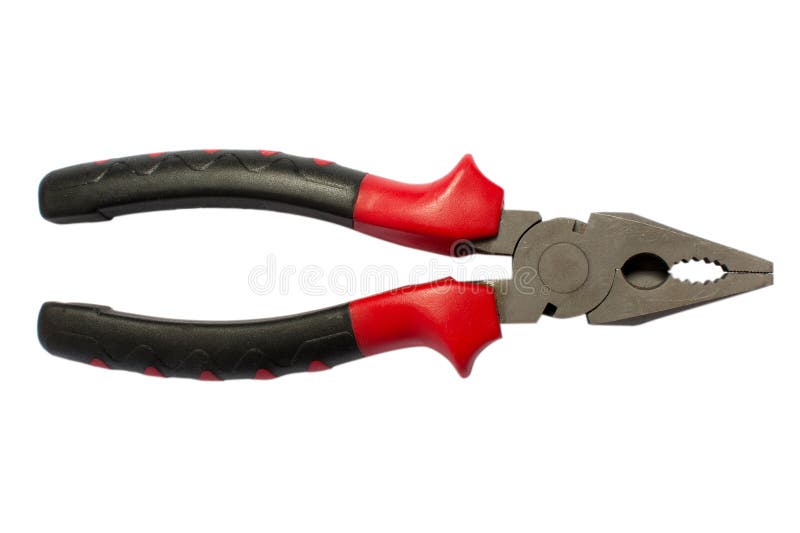 Pliers stock image. Image of communications, steel, industry - 52629177