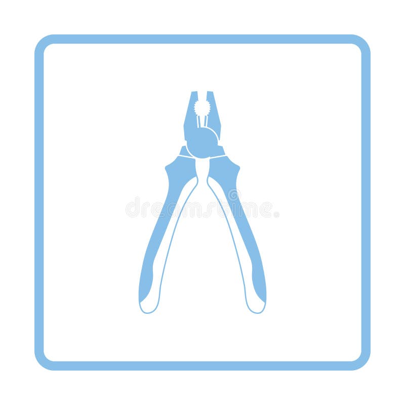 Pliers Tool, Equipment Icon Set, Vector Illustration in 6 Colors ...