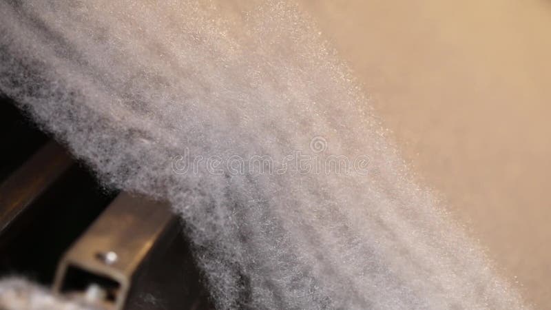 Pliester Manufacturing Process. Polyester Conveyor Production Line ...