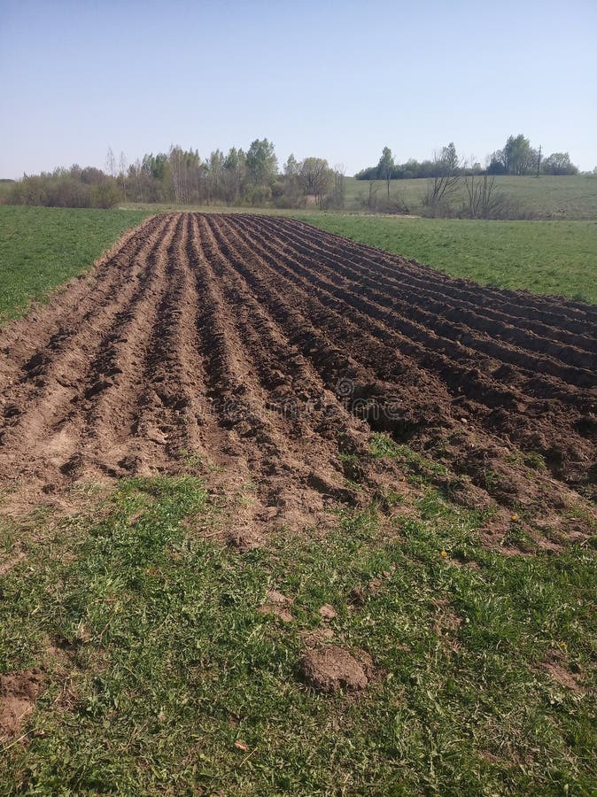 Plight of Land for Human Work Stock Image - Image of work, land: 159691795