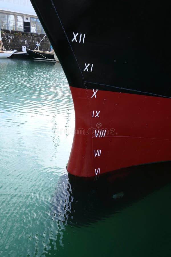 Plimsoll Line stock image. Image of industrial, metal - 159938379