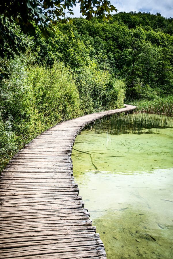 Plitvice Lakes National Park Stock Image - Image of plitvice, tourism ...