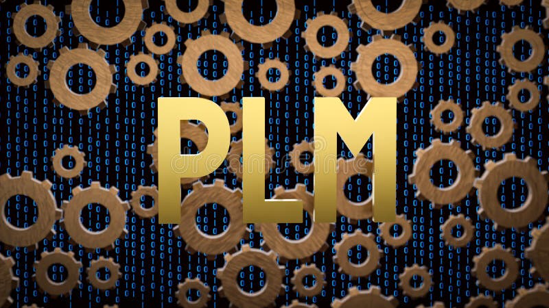 The PLM or Product Lifecycle Management for Business Concept 3d ...