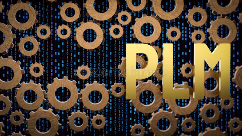 The PLM or Product Lifecycle Management for Business Concept 3d ...