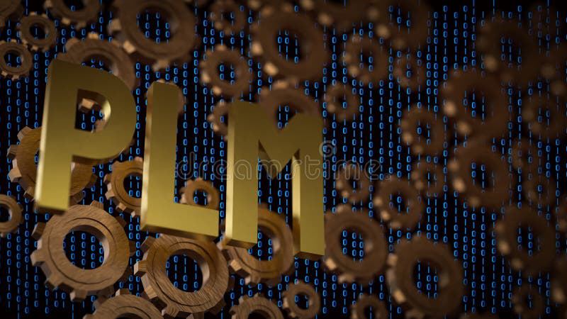 The PLM or Product Lifecycle Management for Business Concept 3d ...