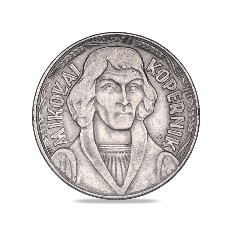 PLN 10, 1968 - Nicolaus Copernicus Stock Image - Image of coppernickel ...