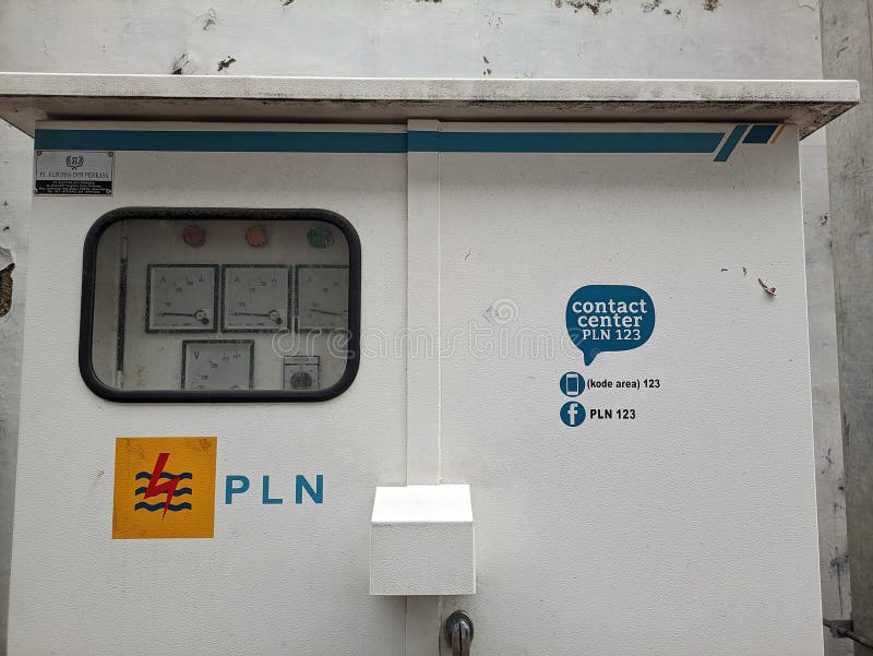 PLN PANEL in SEMARANG OLD CITY TOURISM AREA Editorial Image - Image of ...