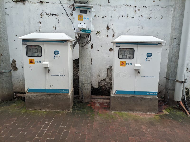 PLN PANEL in SEMARANG OLD CITY TOURISM AREA Editorial Photo - Image of ...