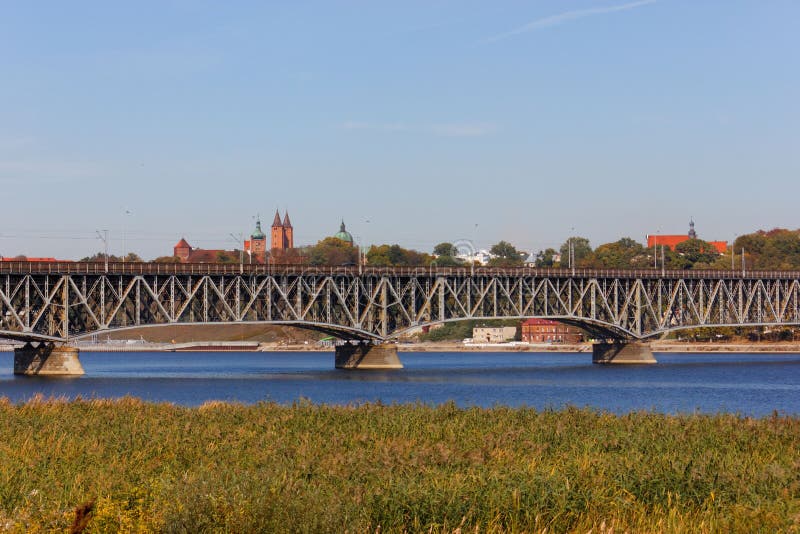 A Panorama of Plock in Poland Stock Photo - Image of famous, hill ...