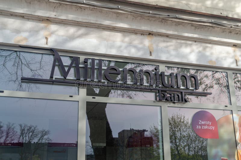 Logo of Millennium Bank. Millennium is One of the Largest Bank in ...