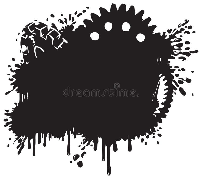 Ploeter En Pas Vectorsilhouet Aan Als Achtergrond Vector Illustratie ...