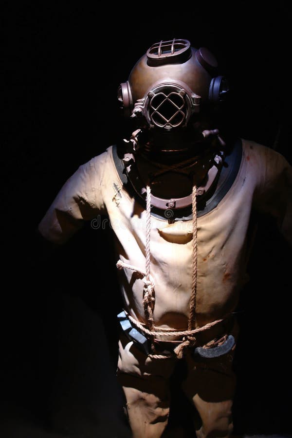Plongeur Mask de vintage photo stock. Image du casque - 34539458