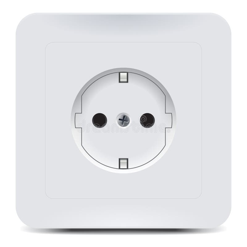 Plot de Schuko illustration stock. Illustration du électricité - 26547093