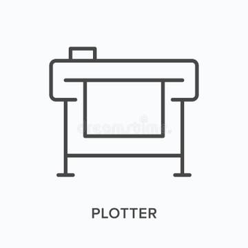 Outline Large Format Printer Stock Illustrations – 301 Outline Large ...