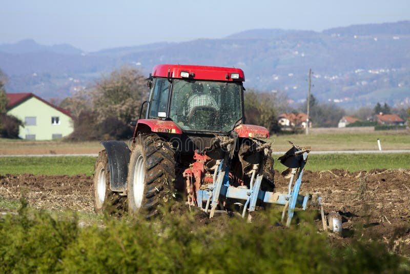 Ploughing stock image. Image of autumn, nature, agriculture - 16803421
