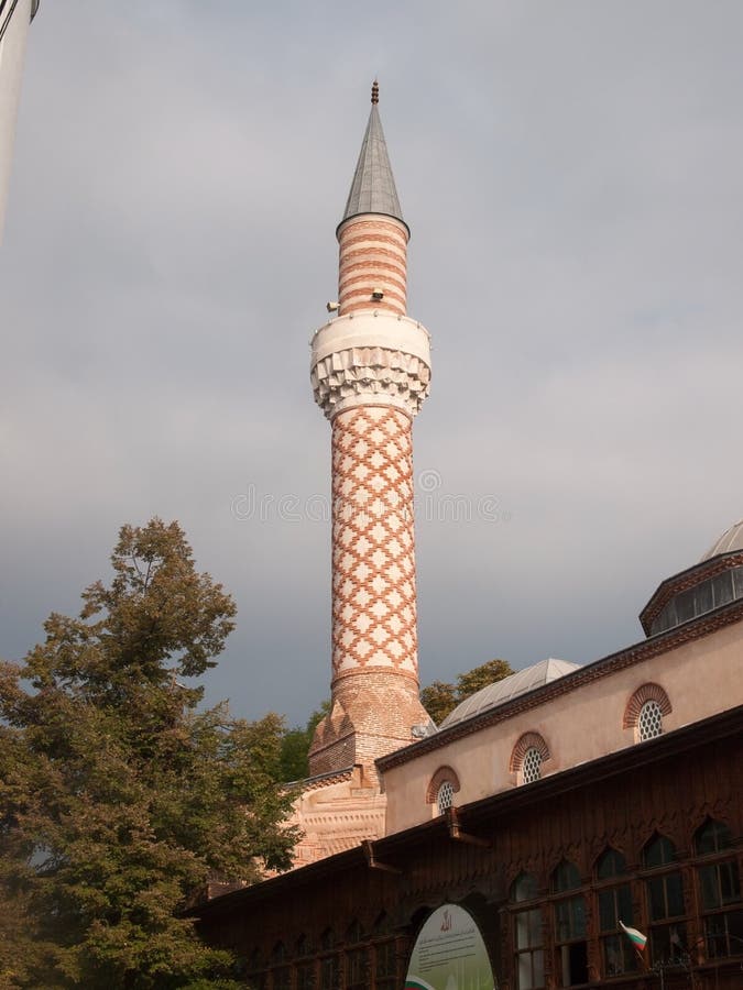 Medieval Plovdiv with Djumaya Mosque,Bulgaria Editorial Stock Photo ...