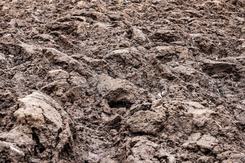 Plowed soil texture stock image. Image of natural, dark - 120883671