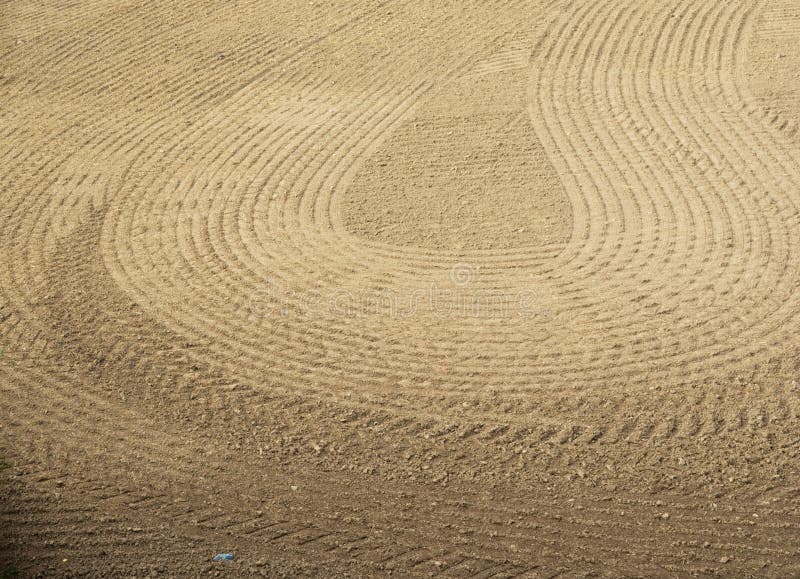 Plowed field stock image. Image of plowed, grooved, rural - 10980605