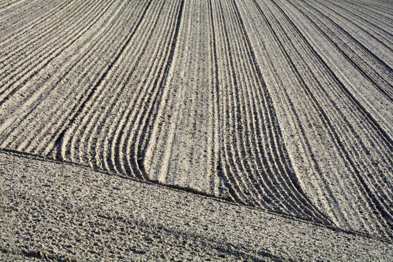Plowed Field stock photo. Image of earth, breed, outdoors - 53312732