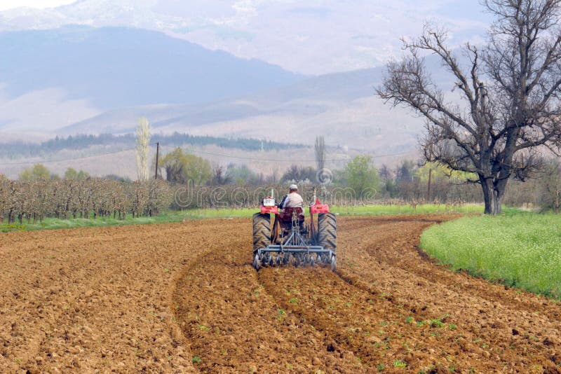 Man Plowing Field Stock Photos - Download 1,847 Royalty Free Photos
