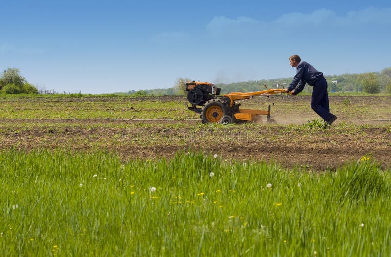Plowman stock image. Image of land, plows, green, ground - 33370161