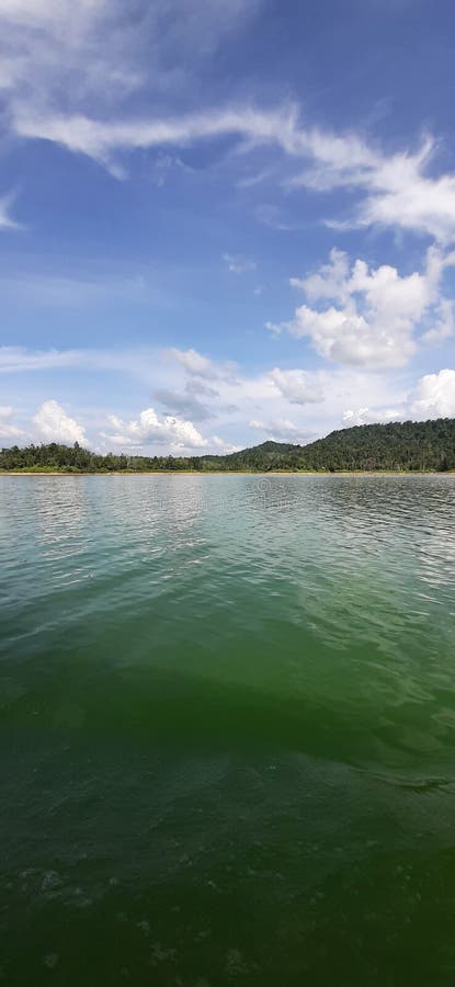 PLTA, Kampar, Riau, Indonesia Stock Image - Image of buatan, indonesia ...