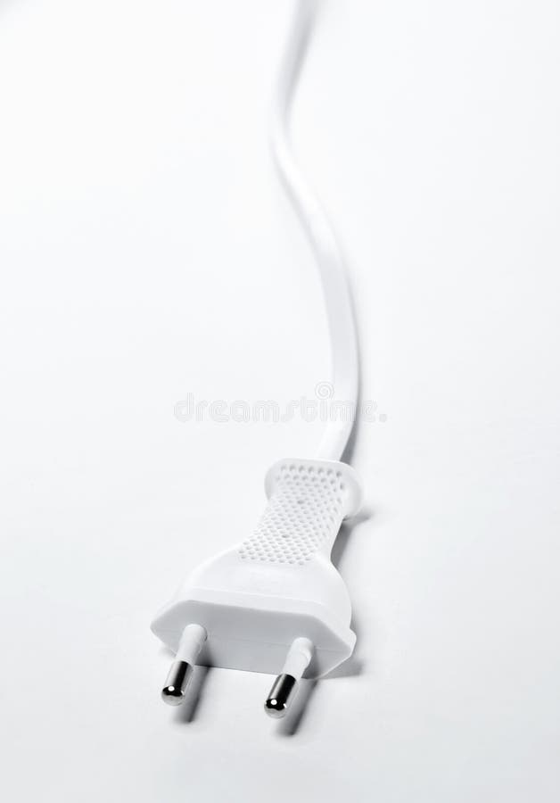 Power plug stock image. Image of plastics, metal, power - 450689