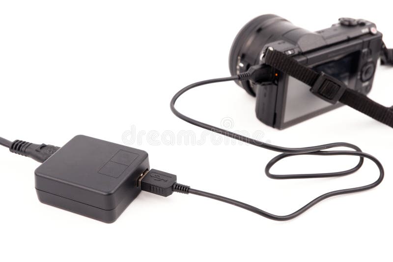 Plug in an Adapter Cable To Charge the Camera, a Usb Charger Cable for ...