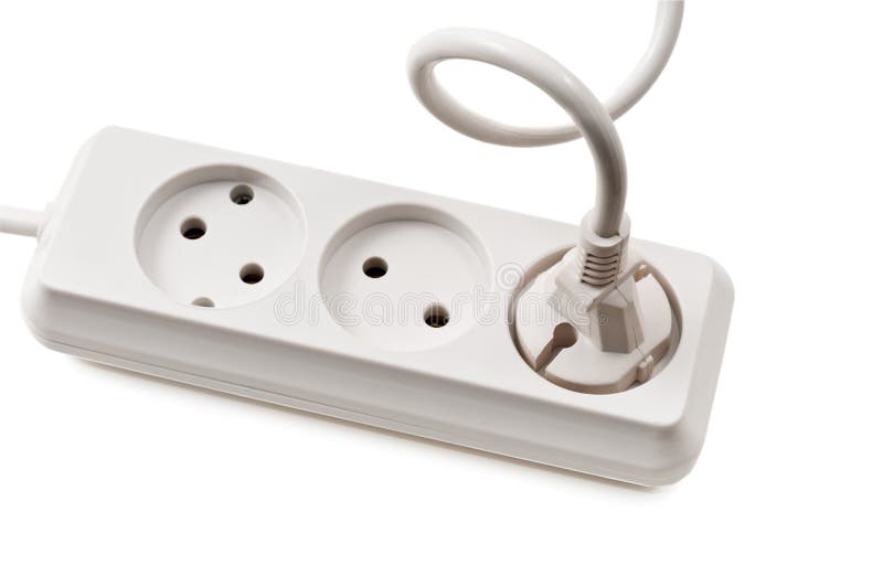 Plug in electric power bar stock image. Image of plug - 34389047