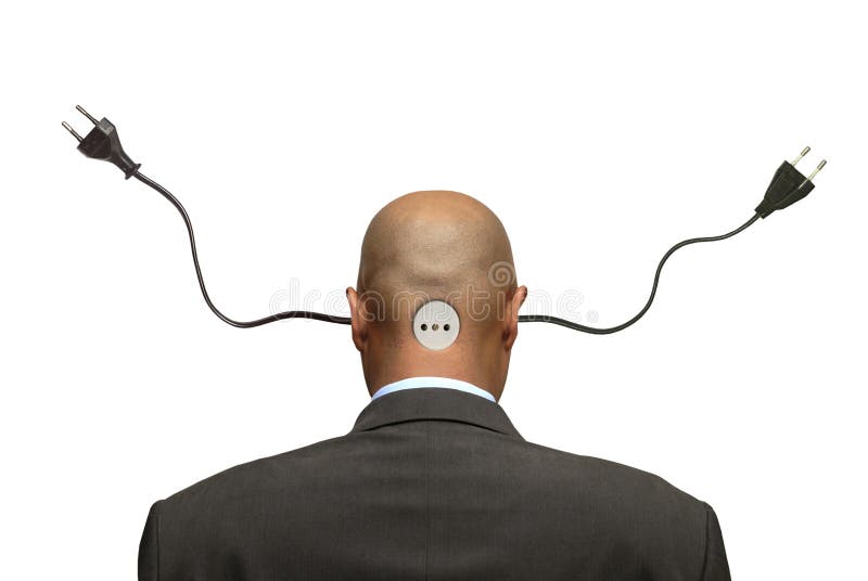 Plug head stock image. Image of cool, head, portuguese - 7841261