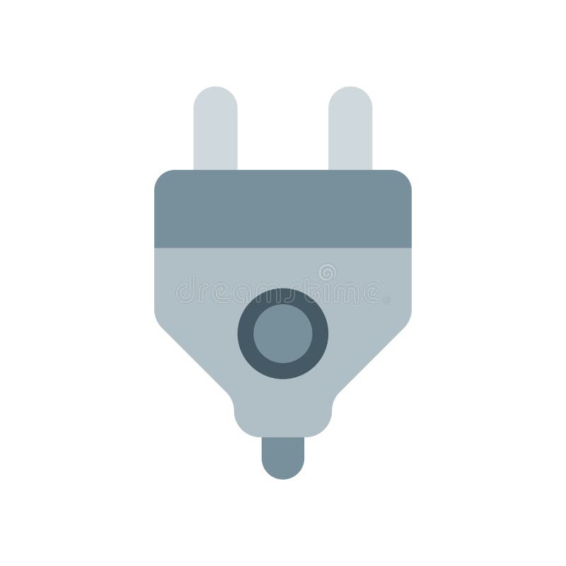 Plug Icon Vector Sign and Symbol Isolated on White Background Stock ...
