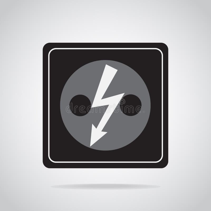 Plug Icon, Socket Icon Sign Stock Vector - Illustration of socket ...