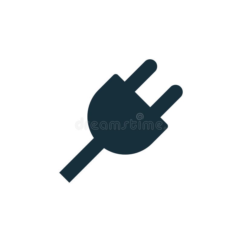 Simple Plug Emoticon Design Set Stock Illustration - Illustration of ...