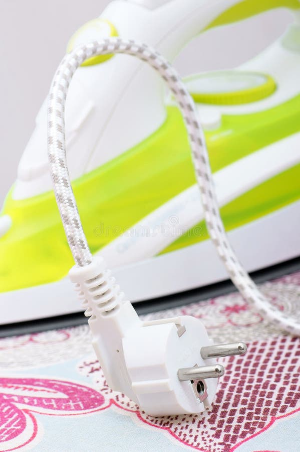 Plug irons. stock photo. Image of conductor, cord, cable - 27935070