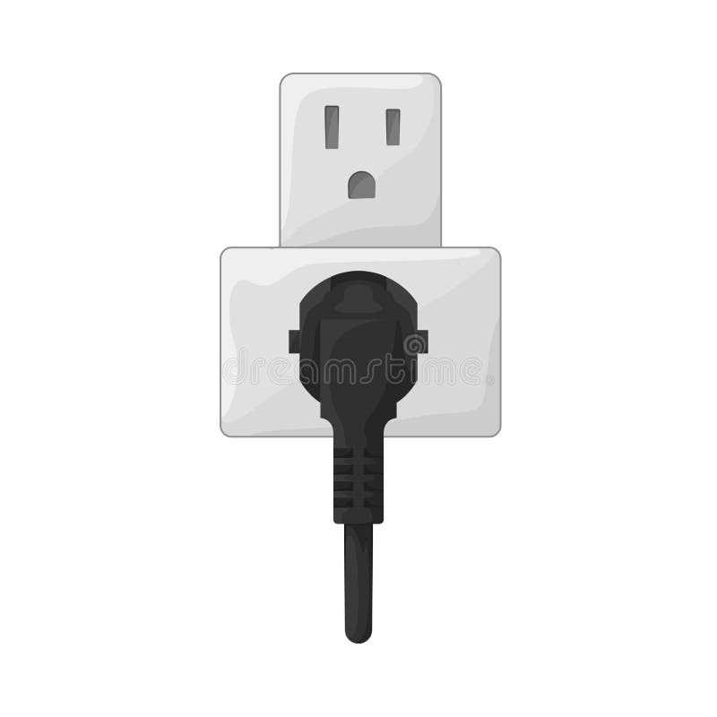 Electrical Plug that Connects Electrical Equipment To a Power Source ...
